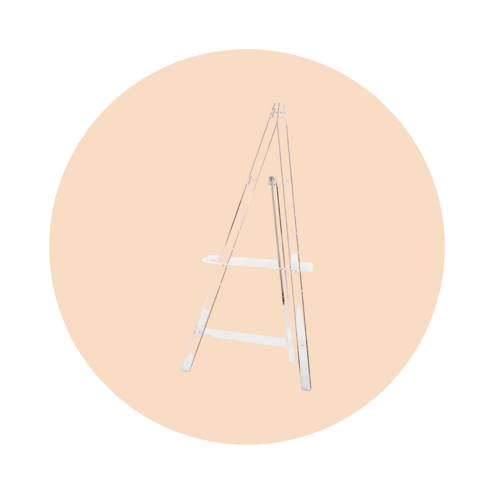 EASEL - CLEAR – Gippsland Events & Co