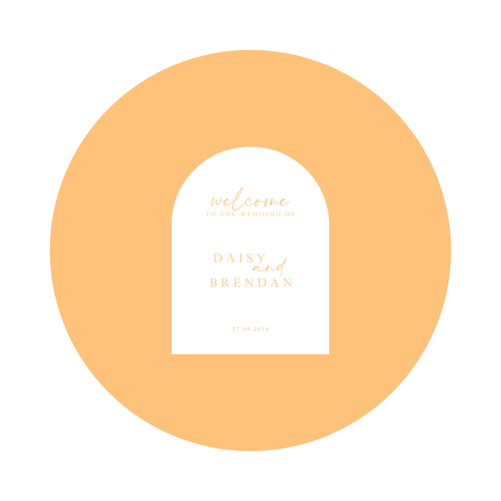 WELCOME SIGN - ARCH – Gippsland Events & Co